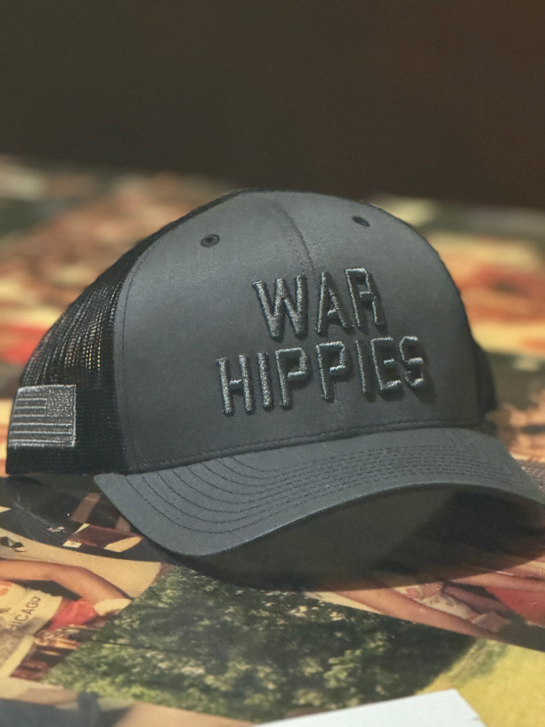 Puff Embroidered Hat – War Hippies